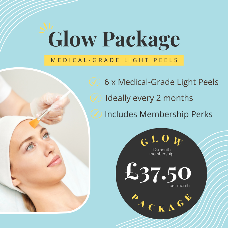 Glow Package: Medical-Grade Light Peel Treatments – Timeless Aesthetics