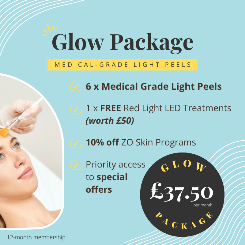 Glow Package: Medical-Grade Light Peel Treatments – Timeless Wellbeing